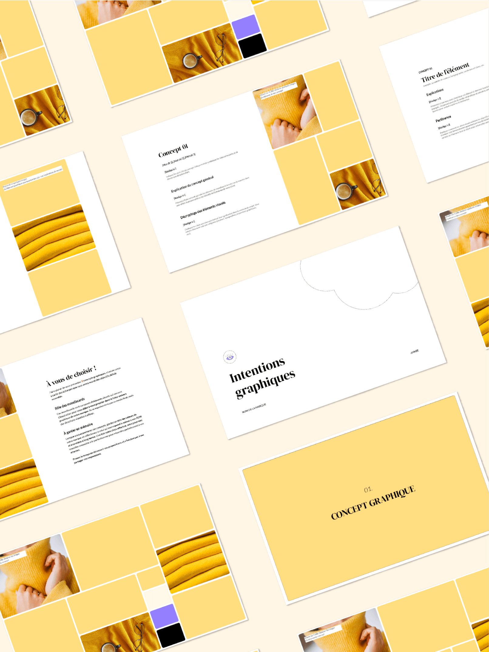 Template – Intentions graphiques - Loïsa Thimon